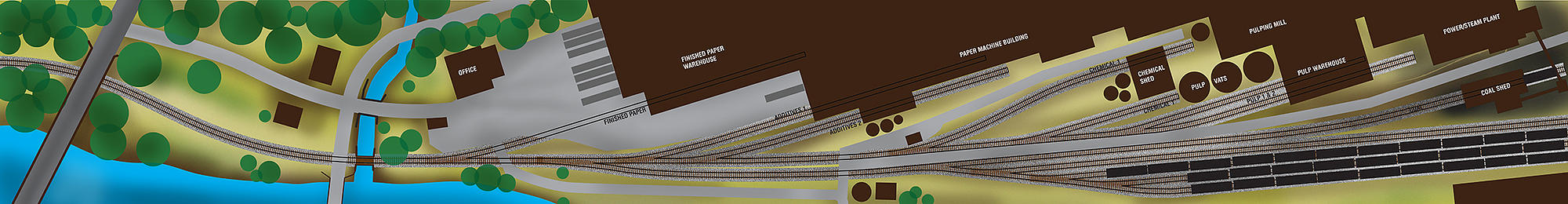 Paper Mill Layout | Model Railroad Hobbyist magazine
