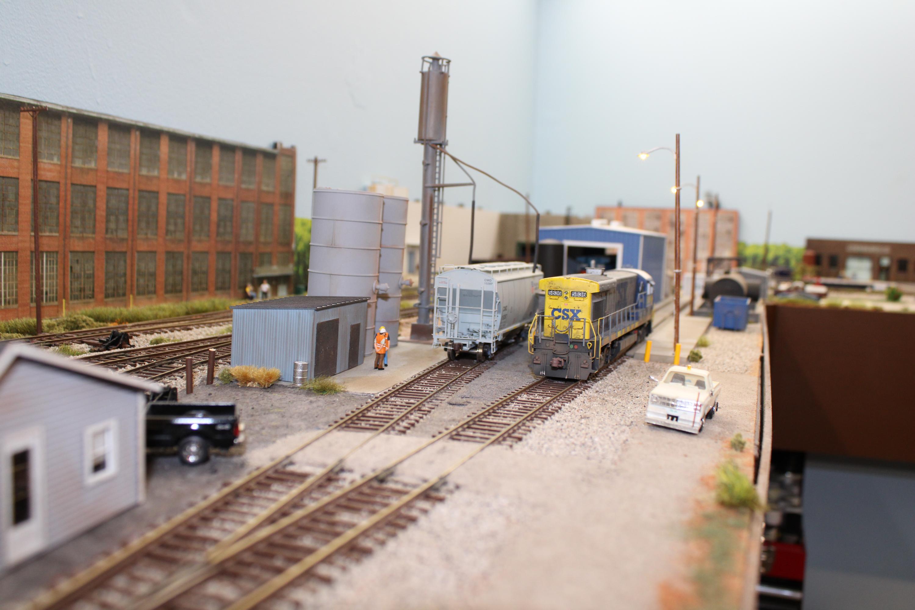 My 12x9 HO Aberdeen Carolina and Western layout | Model Railroad ...