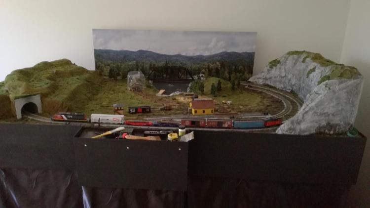 Six months in the Hobby, and my 8x4 layout is almost completed | Model ...