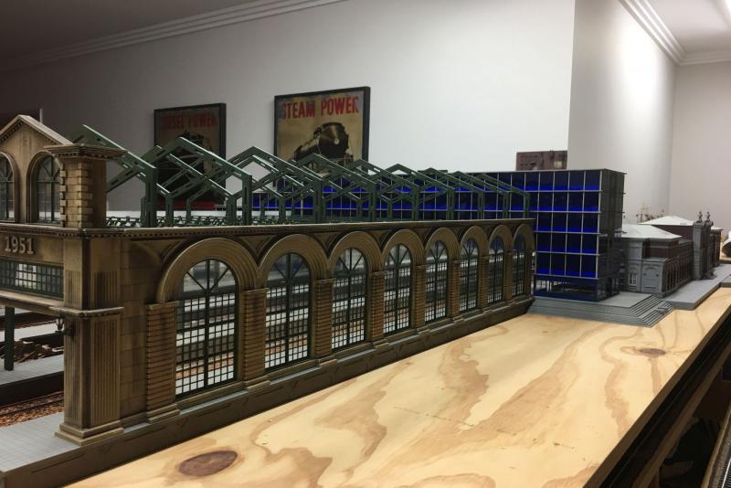 Laser guided, computer controlled model railroad | Model Railroad ...