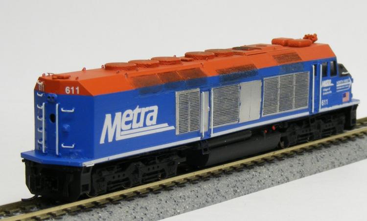 N Scale EMD F40C for Metra | Model Railroad Hobbyist magazine