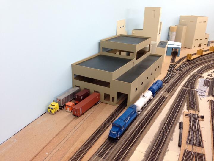 JL&T Railroad Blog - Paper Mill Complex - Build... | Model Railroad ...