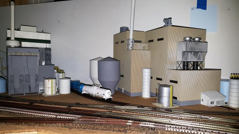 Paper Mill Coming Together | Model Railroad Hobbyist magazine