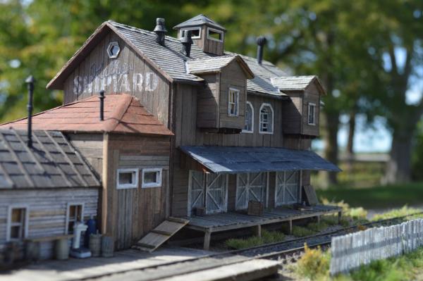 Keller Shipyard aka Shipyard at Foss | Sierra West Scale Models | Model ...