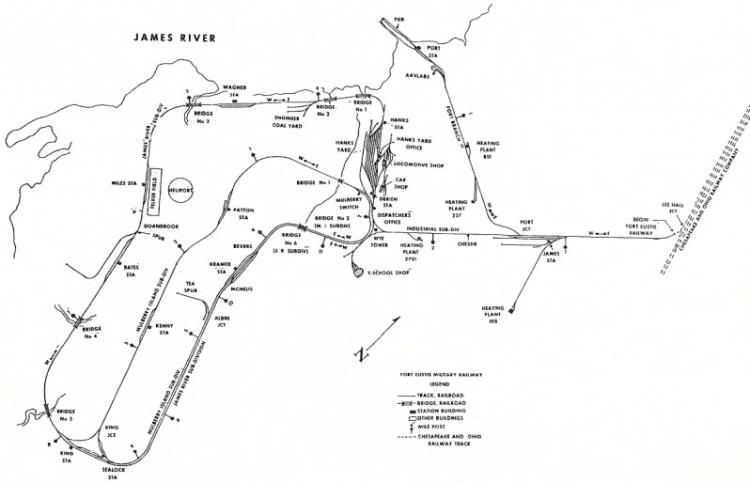 Fort Eustis Area Map