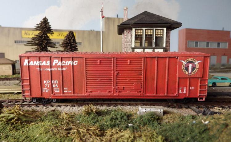 Kansas Pacific 50 ft. Boxcar | Model Railroad Hobbyist magazine