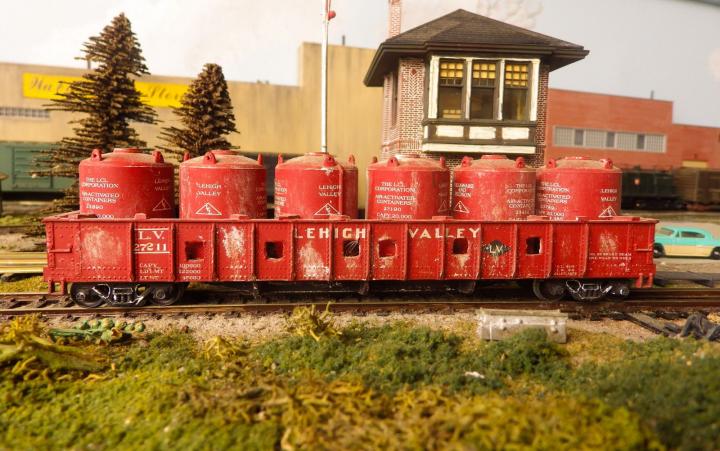 Lehigh Valley RR Cement Gondola | Model Railroad Hobbyist magazine